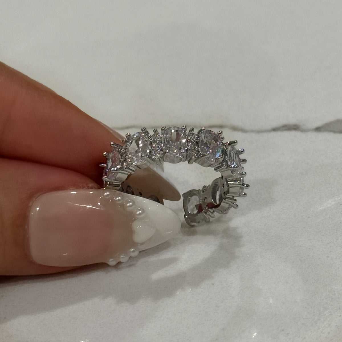 Diamond Of My Eye Zircon Ring | Jewels By Jules